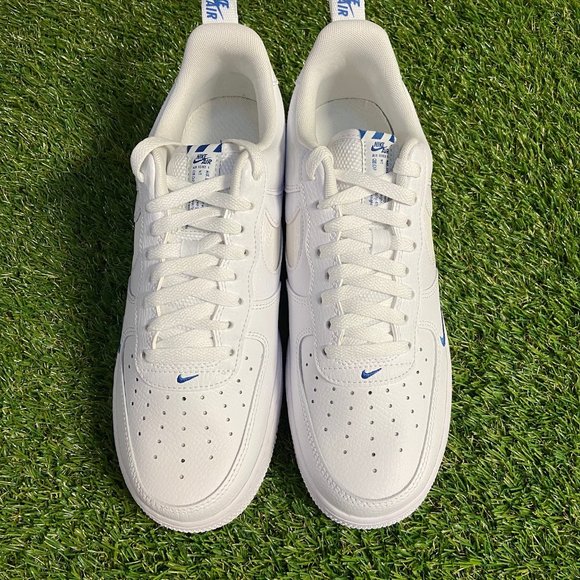 Nike | Shoes | Nike Air Force 7 Reflective Multi Swoosh White Blue ...